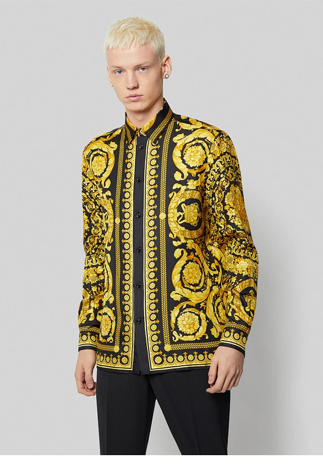 VERSACE/范思哲男士衬衫A80489-A226531-tmall.com天猫-花瓣网