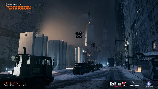Tom Clancy's The Division, John Dupree : Some of the areas I worked on ...