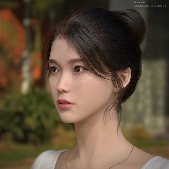 IU(아이유) fan art, , ed-pantera - CGSociety-花瓣网