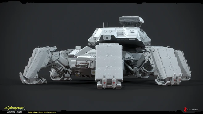 Cyberpunk 2077 Phantom Liberty - Militech Chimera-花瓣网