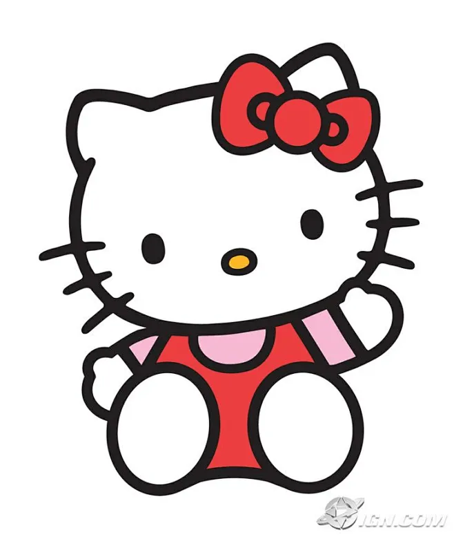 Hello Kitty Sitting - hello-kitty Photo | My hello kitty | Pinterest-花瓣网