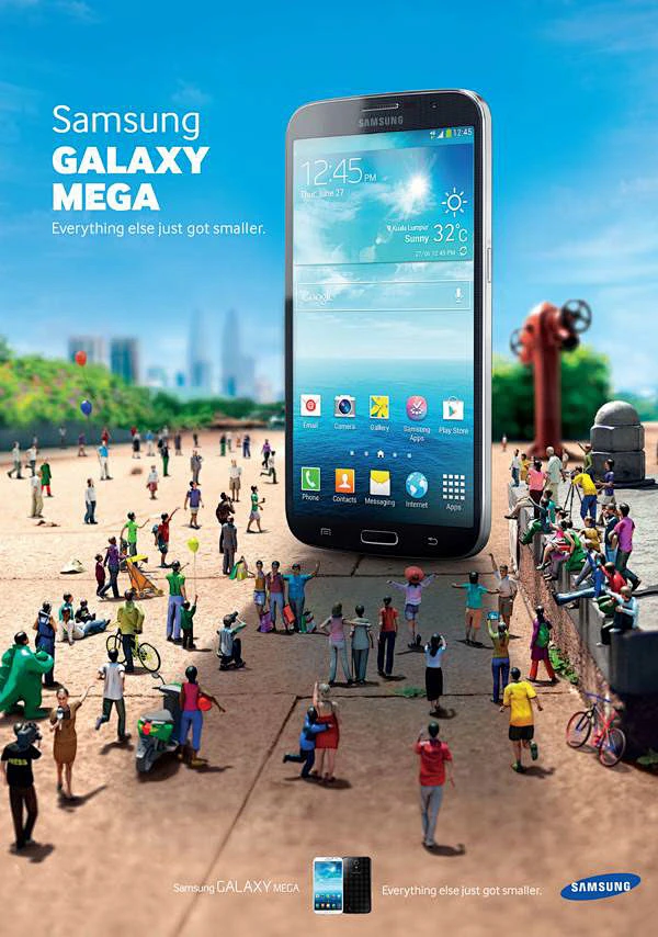 Samsung Galaxy Mega : A launch campaign for the new Samsung Galaxy Mega ...