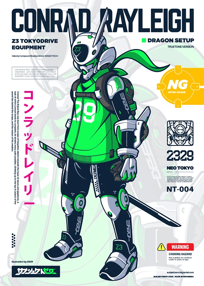 CONRAD RAYLEIGH TYPE Z-3 : Character Development : Conrad Rayleigh Type ...