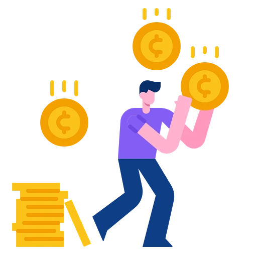 钱袋子 自由 图标 designed by