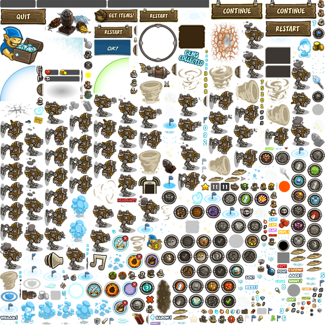 ingame_gui_滕子菌 采集到游戏—像素素材 _U-游戏UI _急急如率令-B72579960B- -P4678925888P- 游戏手 ...