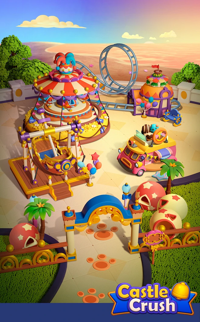 Castle Crush（2)-花瓣网