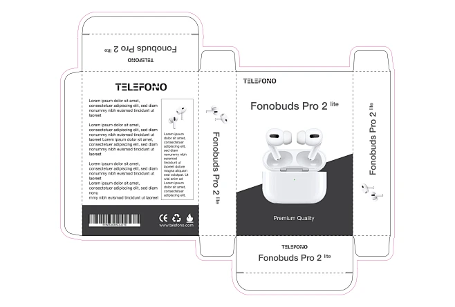 Packaging packaging design package design package design Earbuds ...
