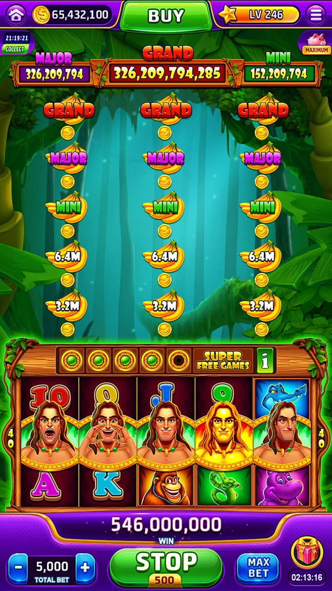Slots:The King Of Wild-花瓣网