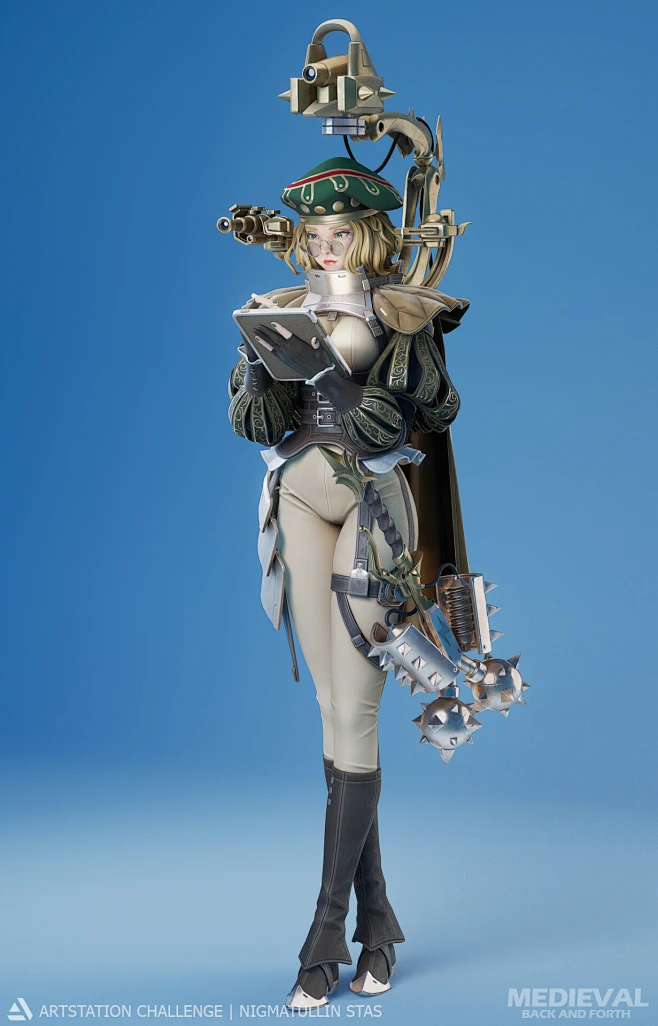 Artstation Challenge - Medieval: Back and Forth | Navigator-花瓣网