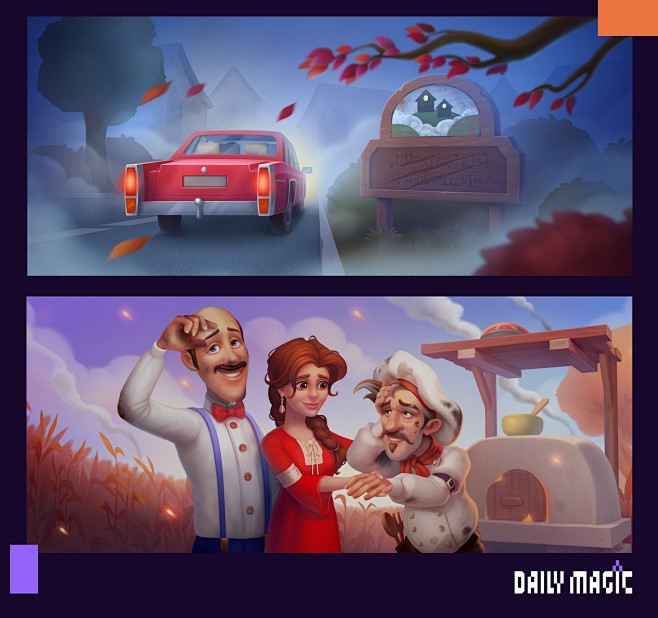 Illustrations amp; Characters Homescapes (1)