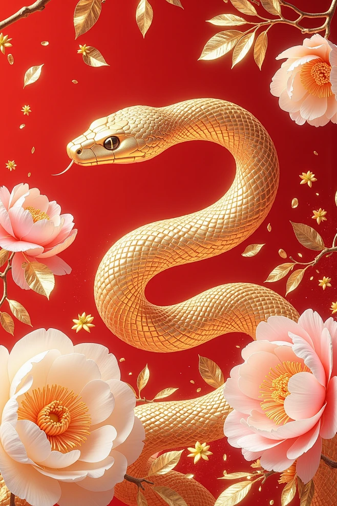 2025新春蛇年_粒子渲染-LoRA-阿屿同学-LiblibAI (21)-花瓣网