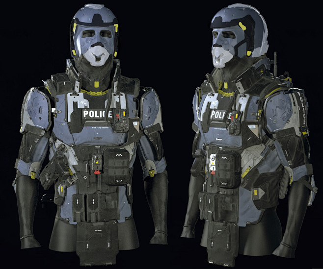 Vested Series Police Vest (2017)