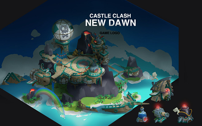 castle clash new dawn, Kaijian Qi : castle clash new dawn by Kaijian Qi ...