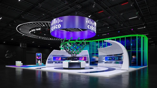 Exhibition exhibition stand booth booth design Event Stand brand ...