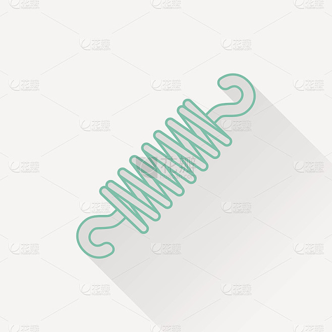弹簧矢量图标
