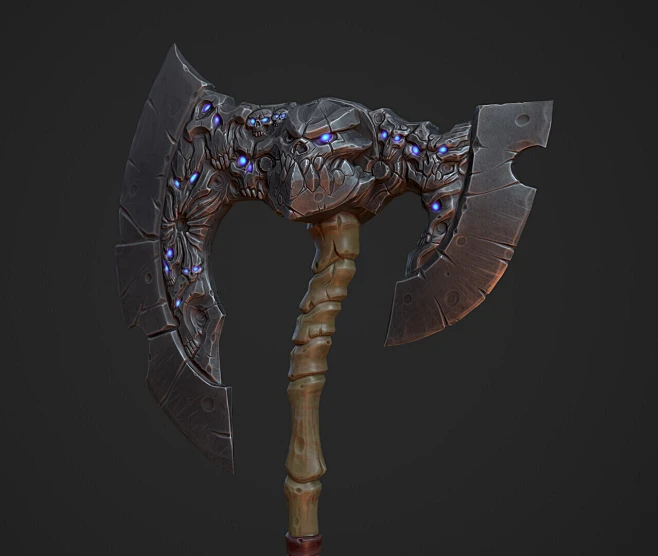 Darksiders2 Axe Fan Art-花瓣网