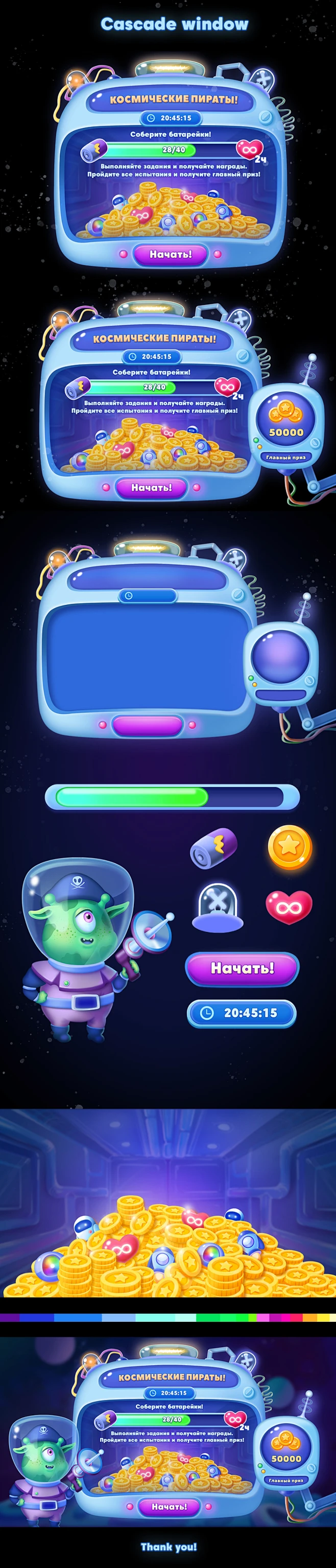 Cascade window on Behance-花瓣网