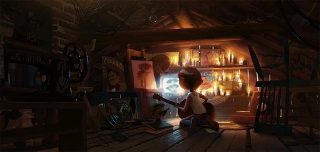 Artes de Shelly Wan para o filme Coco, da Disney/Pixar | THECAB - The ...