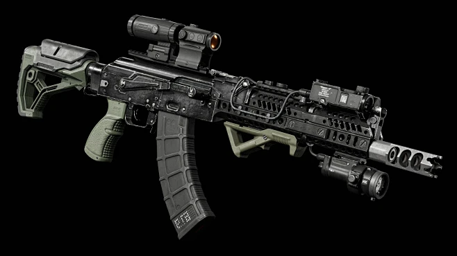 AK-104 Custom-花瓣网