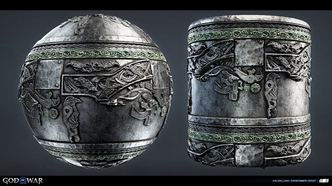 God Of War Ragnarok Materials图片_战神5设定集+截图图片素材-花瓣网