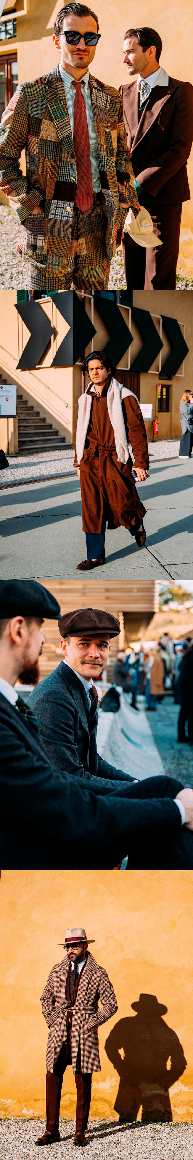 会穿衣的男士们齐聚一堂，Pitti Uomo 2023 时装展街拍