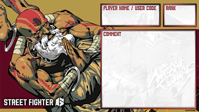 STREET FIGHTER 6 Profile Card | NEWS | STREET FIGHTER 6 | CAPCOM ...