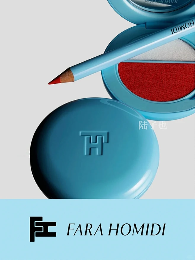 品牌 | 唇部彩妆护肤化的Fara Homidi-花瓣网