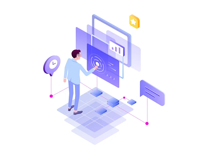 Eleven酱采集到UI-2.5D-3-花瓣网