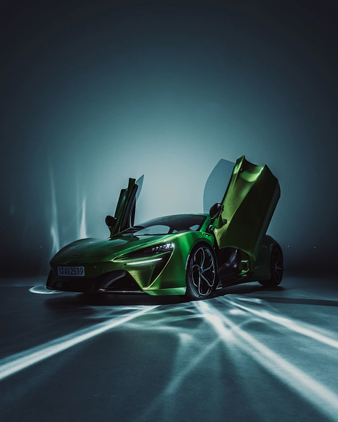 McLaren Artura cgı Render automotive car design cinema4d octane-花瓣网