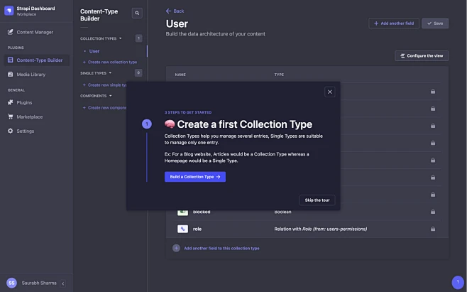 Strapi | UI, UX Design | SaaS | Application Design | saas ui-花瓣网