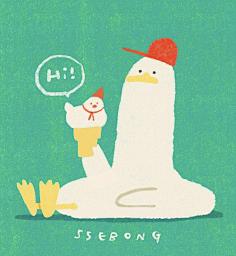 插画师 | Ssebong Kim-花瓣网|陪你做生活的设计师 | seebong_rama