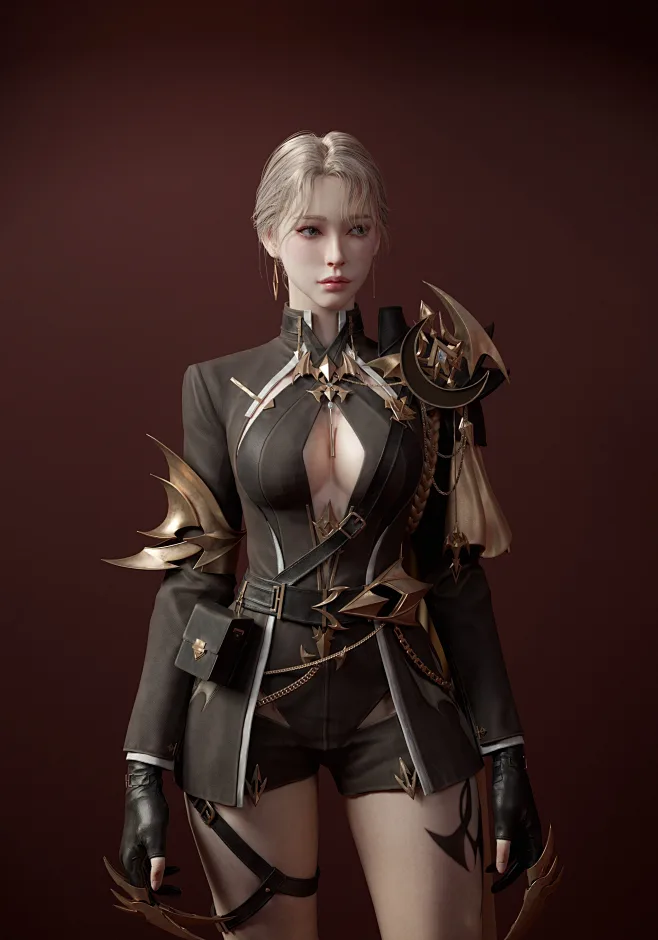 韩国首尔3D建模师 Jiho 作品欣赏 22P-CG角色-微元素 - Element3ds.com!图片_ZB模型图片素材-花瓣网