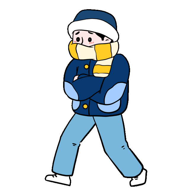 千库网_冬天捂手揣手怕冷走路冬季男生动图gif_GIF编号101293-花瓣网