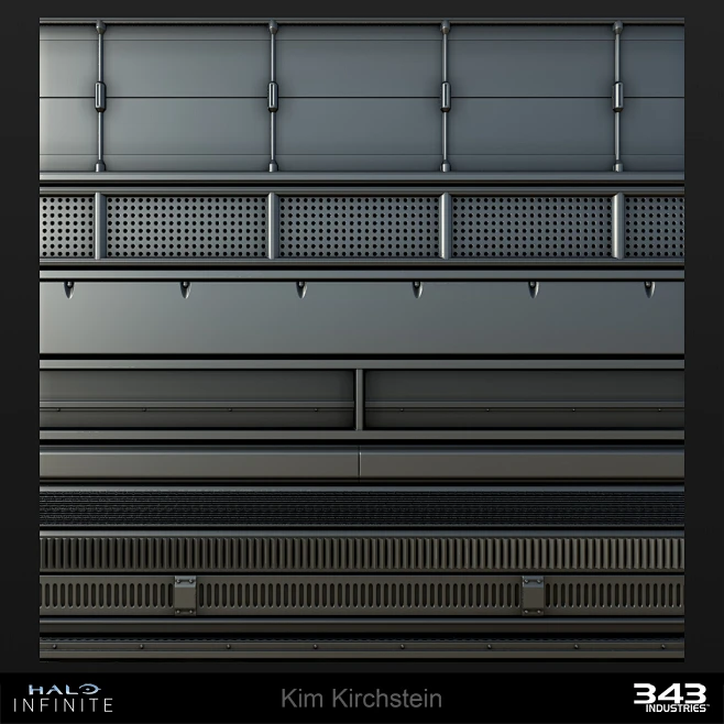 Halo Infinite | Pipe Trim Map-花瓣网