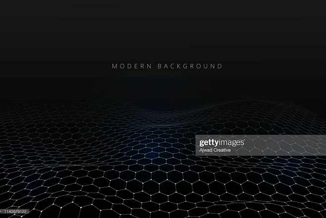 抽象結構六邊形背景 : 插圖檔-花瓣网