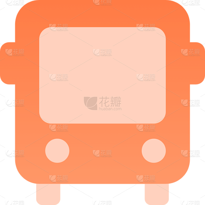 旅游icon-大巴车