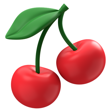 Cherry 3D Icon