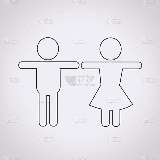 男性女性图标