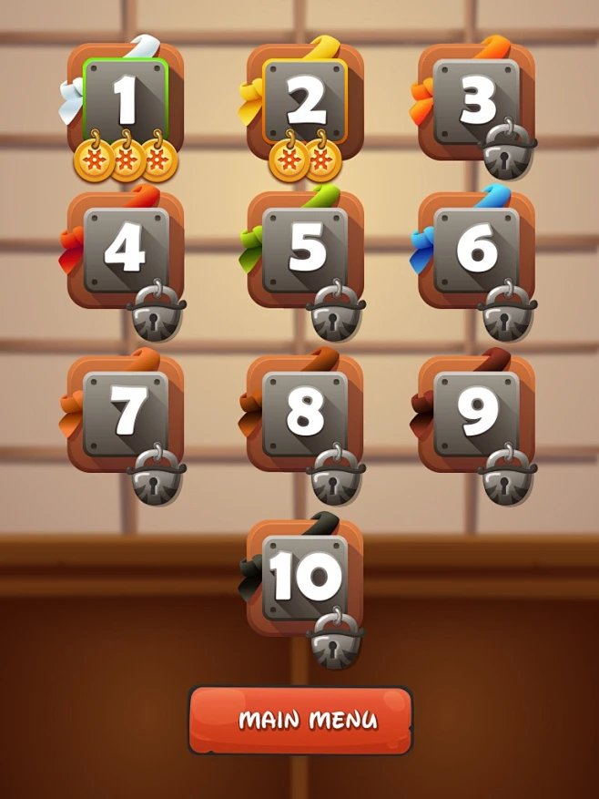 game-ui-font-design-30图片_卡通、GAME、应用 风格图片素材-花瓣网