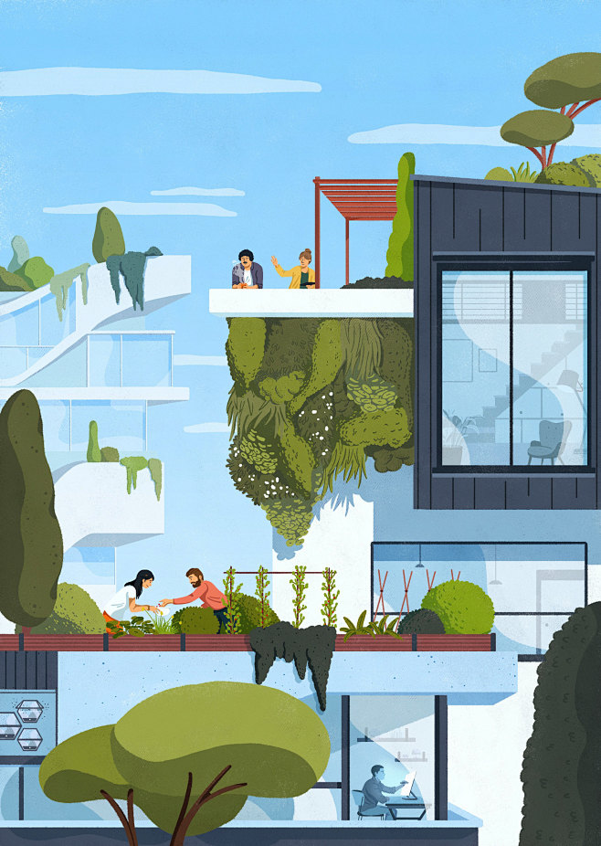 Usbek Rica Vision Patrimoine on Behance