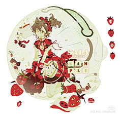 女-花瓣网|陪你做生活的设计师 | rost Veil - cinkai的插画