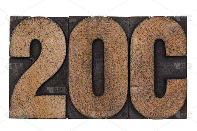 20C -凸版印刷字母