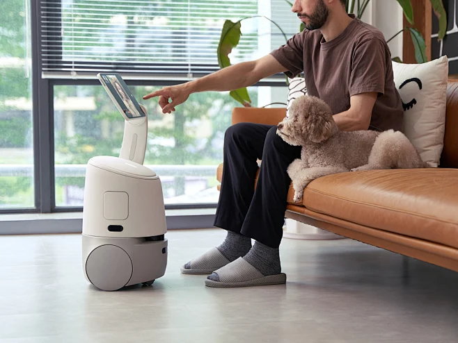 Character companion home robot Oppo robot robot arm robotics-花瓣网