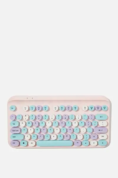 Typo Writer Wireless Keyboard, BALLET BLUSH-花瓣网