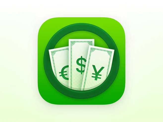 Currency - iOS App Icon app icon app icon design currency icon icon ...