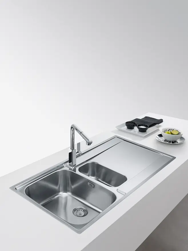 MARIS SINK MRK 611-78 FRACERAM OYSTER - Kitchen sinks from Franke ...