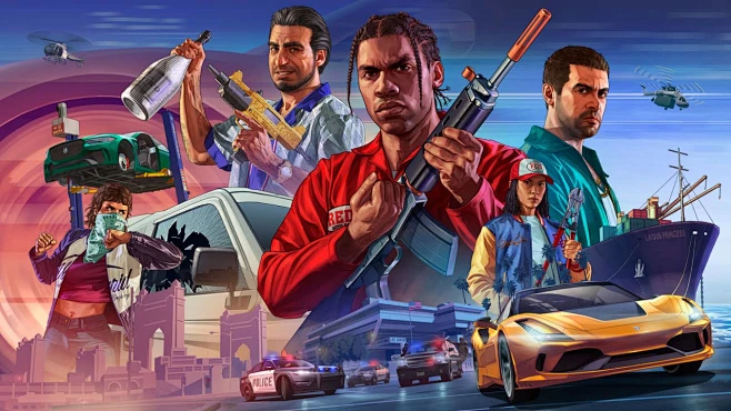 GTA Online - Rockstar Games-花瓣网