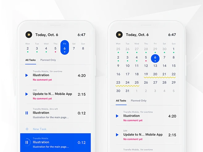 日历，语音记录-花瓣网