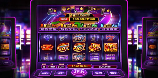 game slot UI-花瓣网
