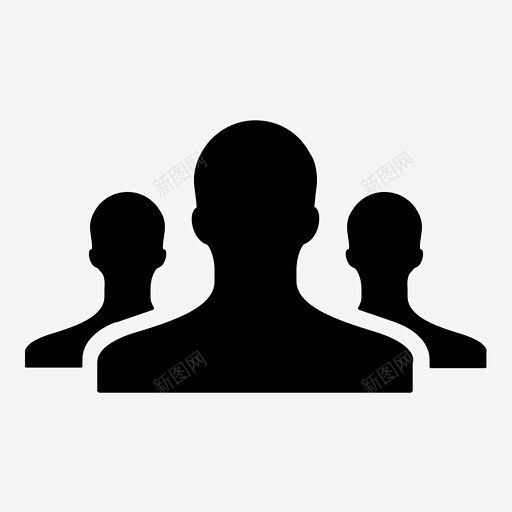 团队社会共享图标 邻里 icon 标识 标志 UI图标 设计图片 免费下载 页面网页 平面电商 创意素材